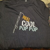 Reel Cool Pop Pop Shirt Tshirt Pop Pop Gift From Granddaughter Grandson ...