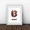 Sports Letters Alphabet Football Basketball Baseball Soccer Softball ...