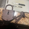 Cast Iron Lock and 3 Keys, Large Vintage Iron Lock With Key, Vintage ...