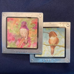 100 Vintage Metal Slide Frames 2x2 35mm Slides Metal | Etsy