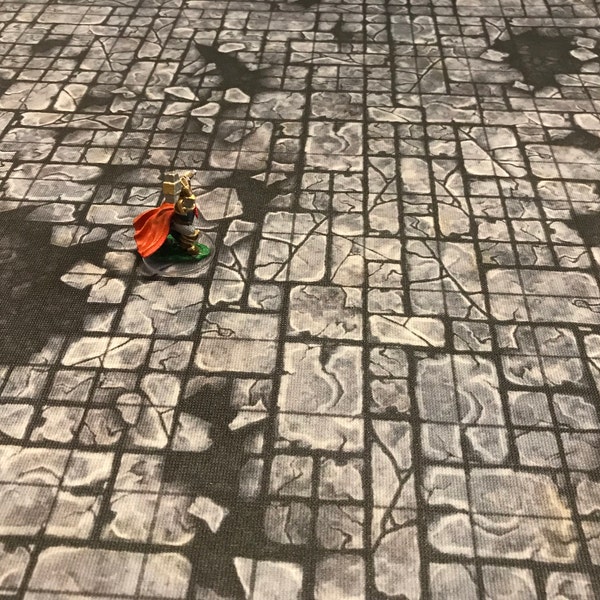 Dungeon Battle Mat | Terrain Essentials | Cast 'n Play | 1 Inch Grid ...