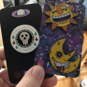 DWMA Weapon and Meister in Training Enamel Pins Soul Eater | Etsy