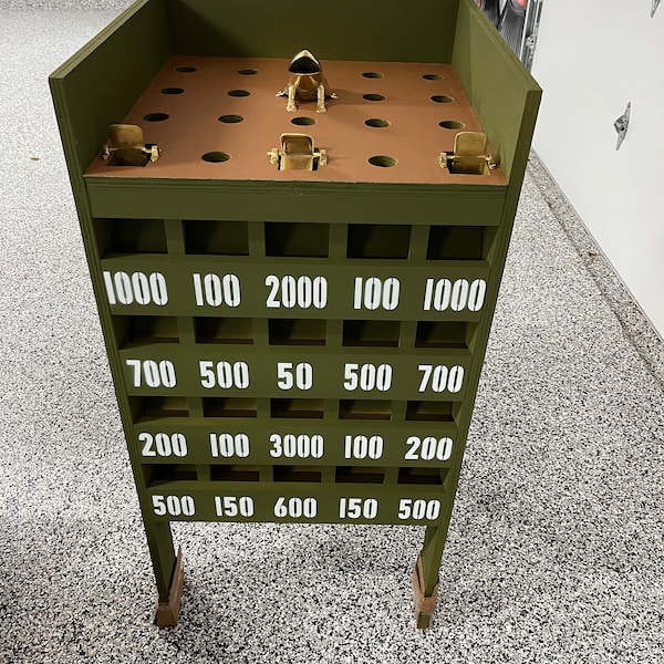 Sapo Peruvian Game / Juego De Sapo / Frog Game / Toad in the Hole. - Etsy