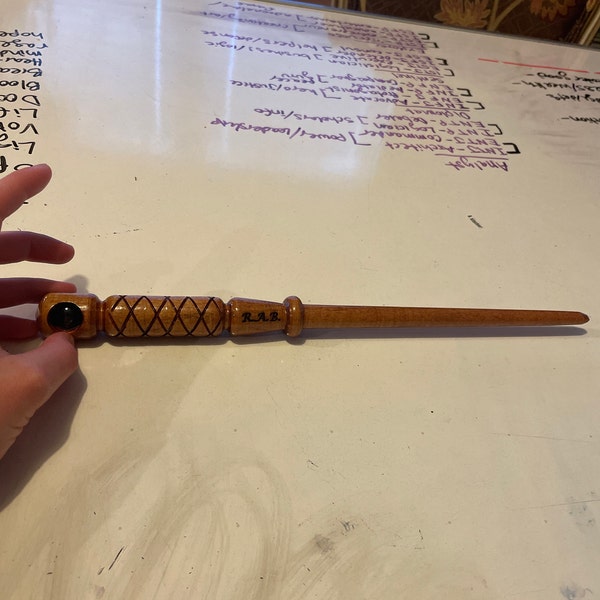 Wands - Hand Crafted- Movie Inspired Wooden Wizard Wands - Magic Wands ...