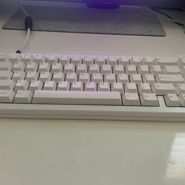 Vaporwave 129 Piece Keycap Set for MX Switch Mechanical Keyboard PBT ...