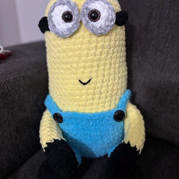 Kevin - Cuddle Size - Minion Crochet Pattern Pdf -plush - AMIGURUMI ...