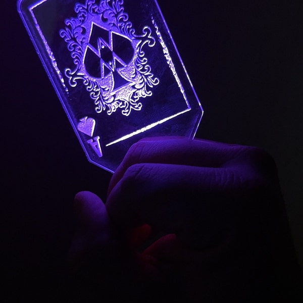 Gambit Light up Kinetic Energy Card Prop DLX/LTE - Etsy