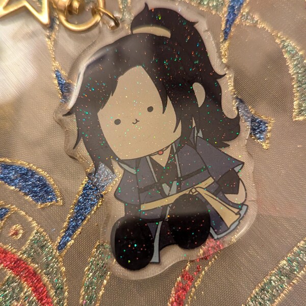 BSD Holographic Plush Baby Stickers - Etsy