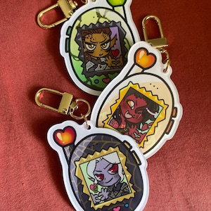 Baldurs Gate 3 BG3 Acrylic Gachapon Keychain Minthara Astarion Wyll ...