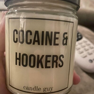 Scented Candle Smells Like Overworked and Underfucked. Gift for Him ...