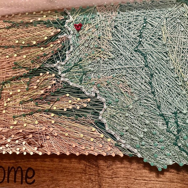 White Shark String Art Wall Hanging Shark Decor Handmade - Etsy