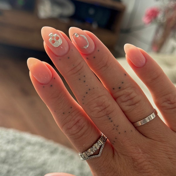 3D Star Sign Zodiac Nail Charm, Star Sign Nail Art Decorations, Alloy ...