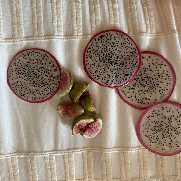 Real Fig Earrings Made With Plant Based Resin/ Gift for Friend, Mom ...