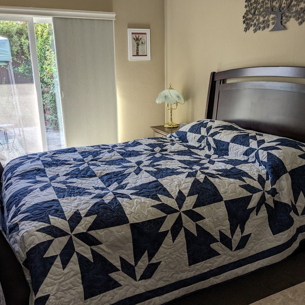 Chain of Feathers Quilt Pattern, PDF Quilt Pattern, Download Quilt ...