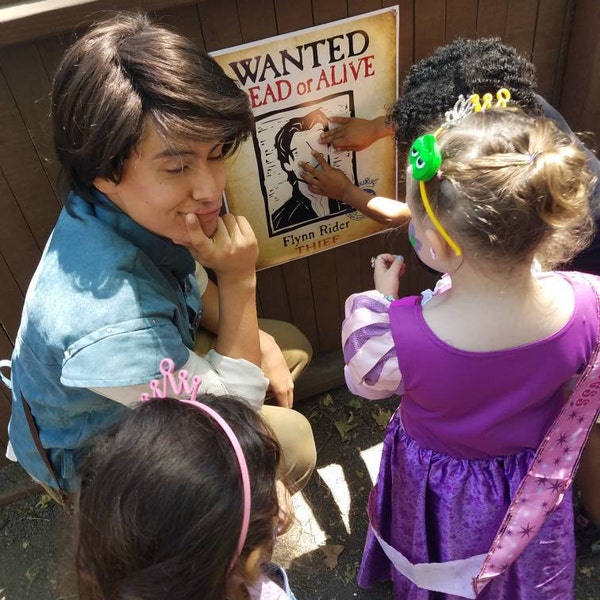 Tangled Party Game: "pin the Nose" on Flynn Rider Poster and Noses ...