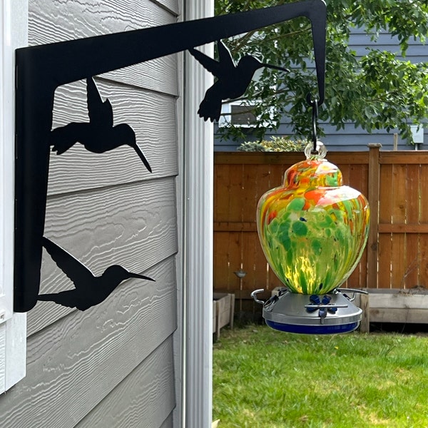 Hummingbird Feeder Hanger / Bracket / Holder Plant Hanger / Bracket - Etsy