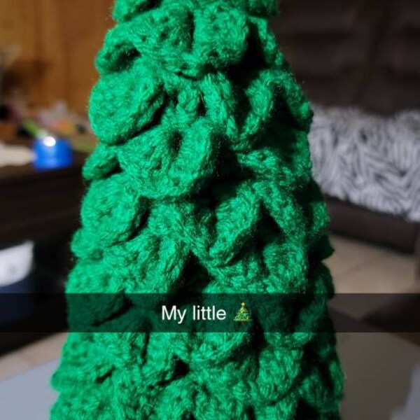 CROCHET Christmas Tree PATTERN: Evergreen Christmas Tree/diy Decor ...