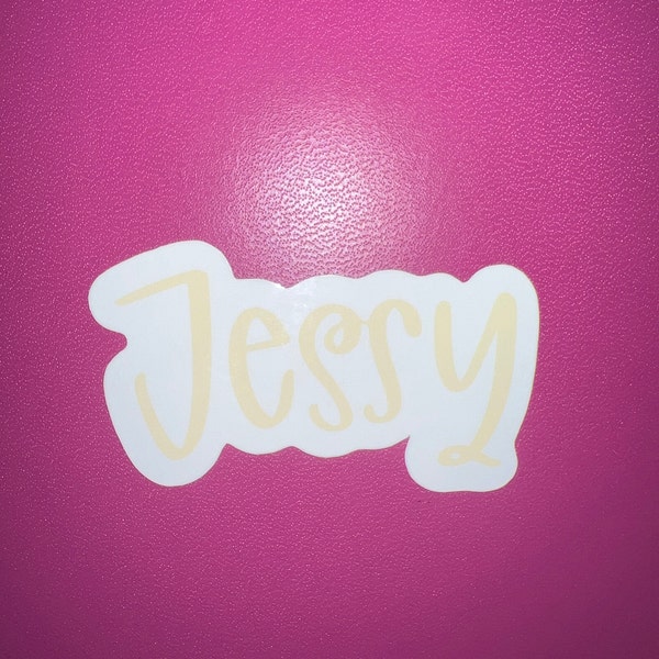 Custom Name Sticker, 7 Total Fonts | Personalize Stickers for Journals ...