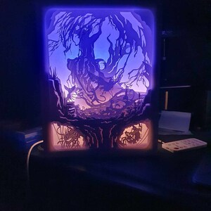 The Last of Us-paper Cut Light Box LIMITED - Etsy