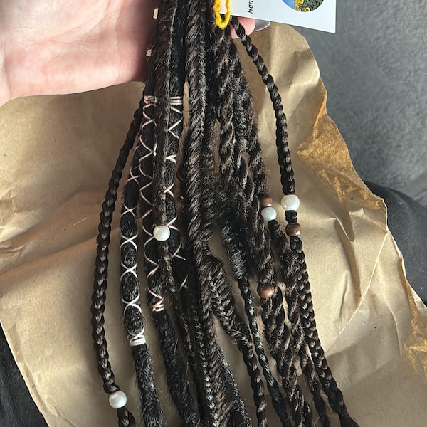 Braids on Clip, Dreads on Clip, Braid Extensions, Synthetic Braids ...