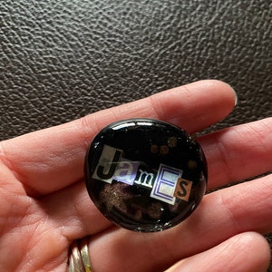 Custom Glass Magnet Super Strong Magnet Letter Magnet Name Magnet ...