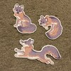 Opossum Tracks Decal Possum Paw Print, Animal Tracks, Wildlife, Vinyl ...