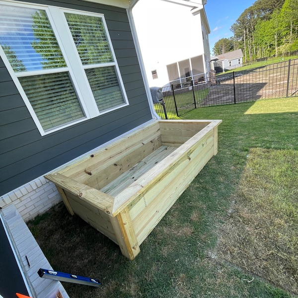 Planter Box Plan 8x4 Ft, Heavy Duty, PDF Download - Etsy