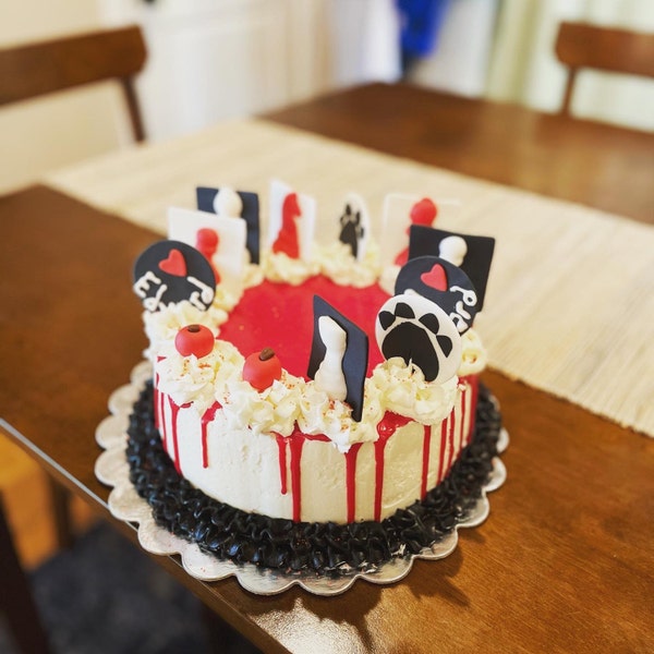 TWILIGHT FAN- Fondant Cupcake, and Cookie Toppers - 1 Dozen - Etsy