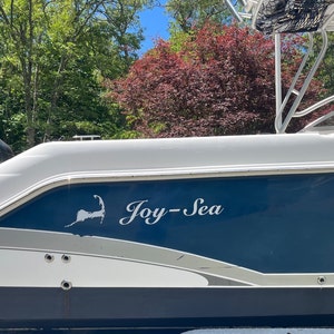 Blue Nantucket Waterproof Vinyl Sticker Detailed Outdoor Decal for Your ...