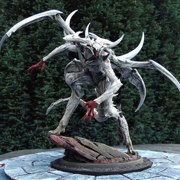 Chaos Daemon Miniature - Lord of the Print | Infernal Demon of Slaanesh ...