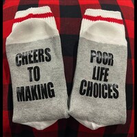 Bad Ass, SUPER SOFT Novelty Word Socks. - Etsy Canada
