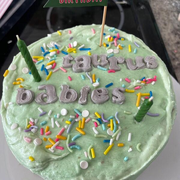 Pastel Color Happy Birthday Letter Candles| HBD Candles - Etsy