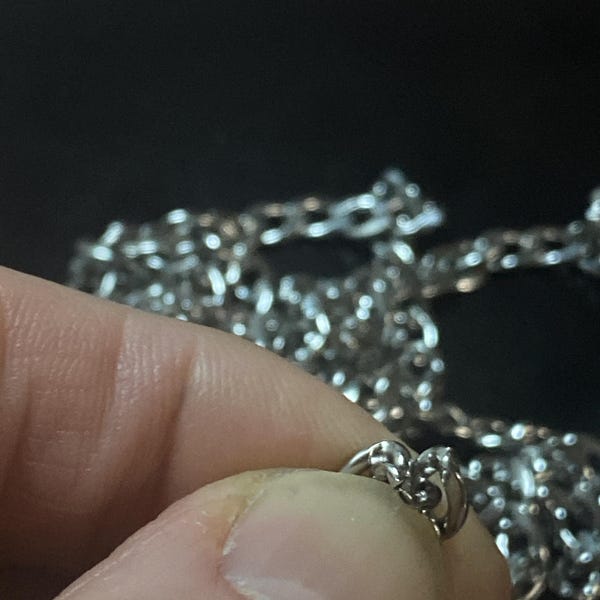 8mm Oversized Stainless Steel Ball Chain, Non Tarnish Chain,silver ...