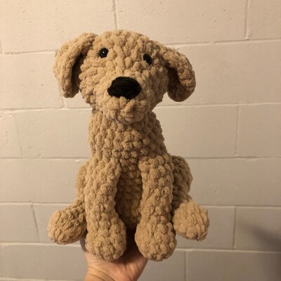 Labrador Crochet Pattern, Golden Retriever Crochet, Dog Crochet Pattern ...