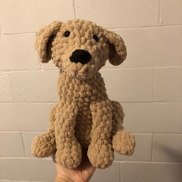 Labrador Crochet Pattern, Golden Retriever Crochet, Dog Crochet Pattern ...