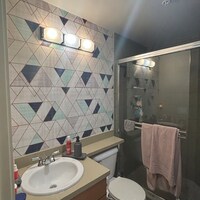 Blue Gym Equipment Fabric Time to Hit the Gym by Vintage Style Gym Blue ...