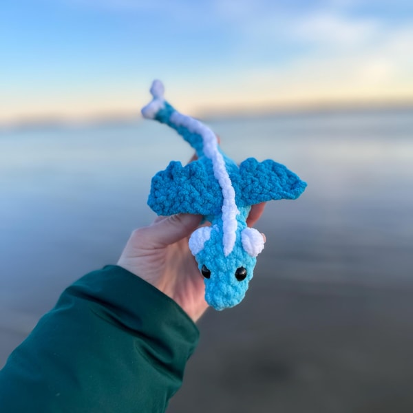 Crochet Tiny Dragon Pattern PDF Small Dragon - Etsy