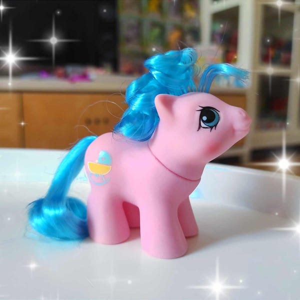 My Little Pony G1 Vintage Candy Cane Pony Sugar Apple - Etsy