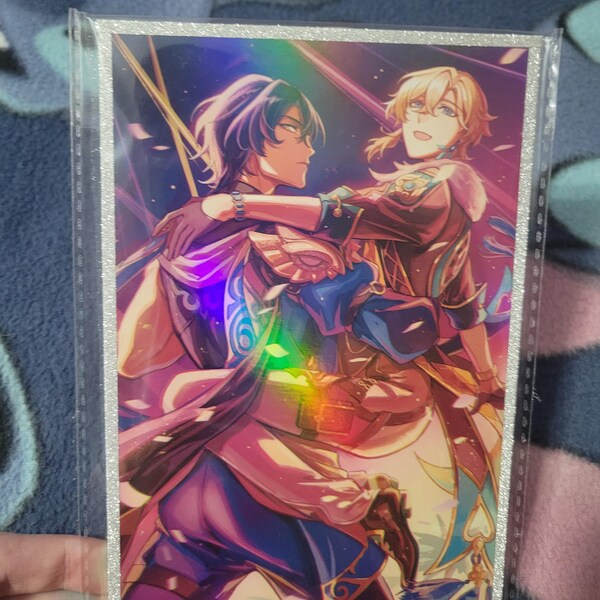 Honkai Star Rail Ratiorine "veritas Et Fortuna" Wall Art Scroll - Anime ...