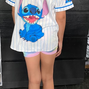 Custom Disney Lilo and Stitch Stitch Baseball, Custom Kid Youth Adult ...