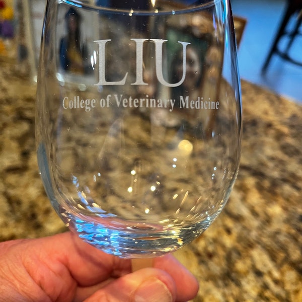 Custom Designed Glasses, Custom Logo Glass, Etched Glassware Gift ...
