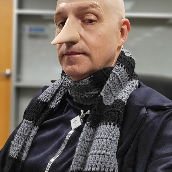 Despicable Me Gru Scarf- Full-size Made-to-order Slot - Etsy