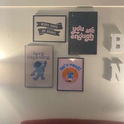 Manifest Art Print Manifesting Posters Inspirational Quote - Etsy