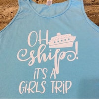Oh Ship It's A Girls Trip Svg - Cruise SVG, DXF, EPS, Png - Vacation ...