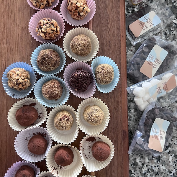Chocolate Truffle DIY Making Kit - Etsy
