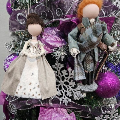 Nutcracker Inspired Clothespin Ornaments - Etsy