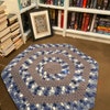 Round Crochet Rag Rug Pattern With Instructions for Making T-shirt ...
