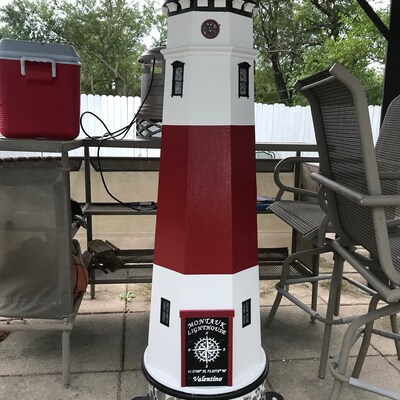Replacement Lighthouse Top 14 Custom/solar Lighthouse Tops/ Lighthouse ...