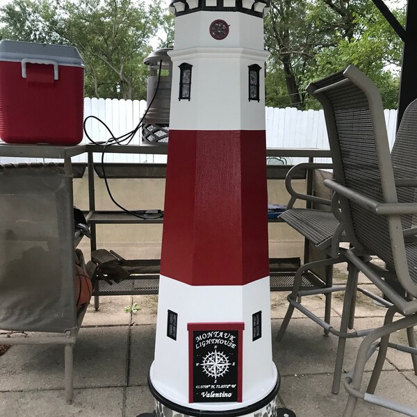 Six Foot, Montauk, Fire Island, Lighthouses, Solar or Electric/or Both ...