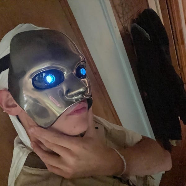 The Weeknd AHTD Tour Gold Mask - Etsy